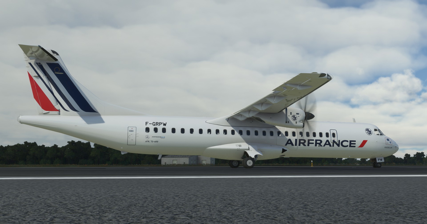 Air France "2023 livery" Hans Hartmann ATR 72-600 のために Microsoft Flight ...