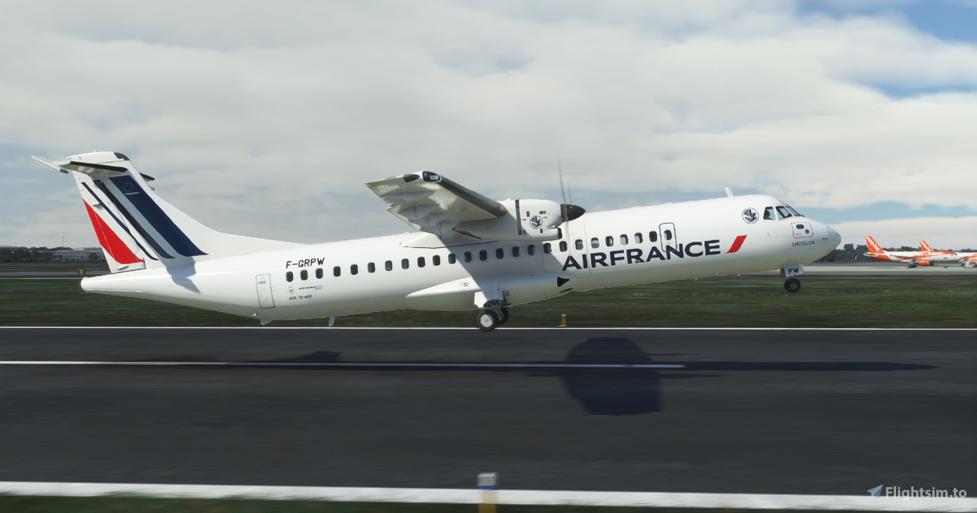 Air France "2023 livery" Hans Hartmann ATR 72-600 for Microsoft Flight ...