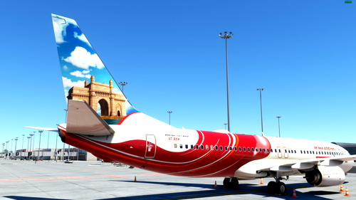 Air India Express VT-AXH "India Gate / Gateway of India" tail design ...