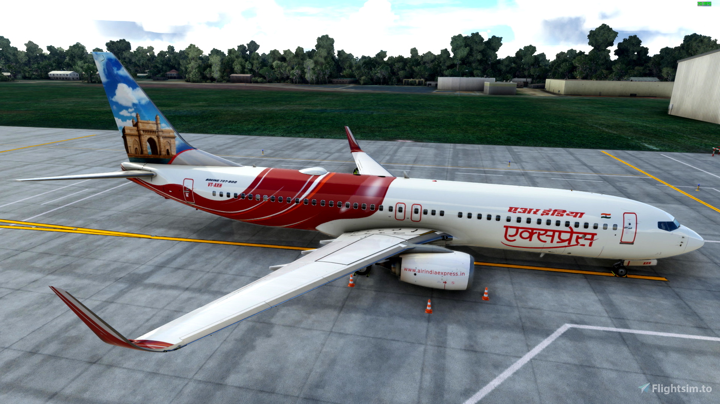 Air India Express VT-AXH "India Gate / Gateway of India" tail design ...