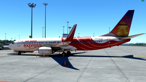 Air India Express VT-AXH "India Gate / Gateway of India" tail design ...