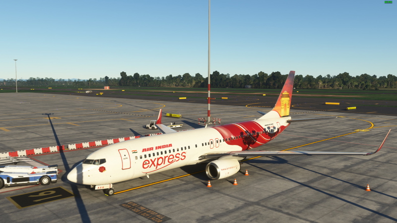 Air India Express VT-AXH "India Gate / Gateway of India" tail design ...