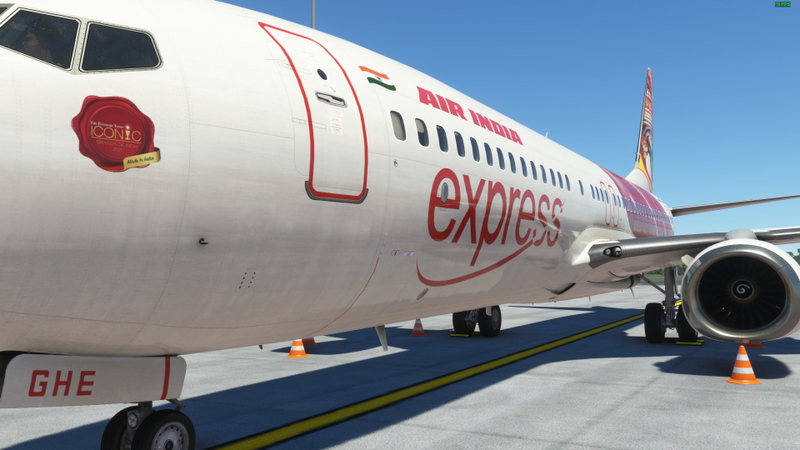 Air India Express VT-AXH "India Gate / Gateway of India" tail design ...