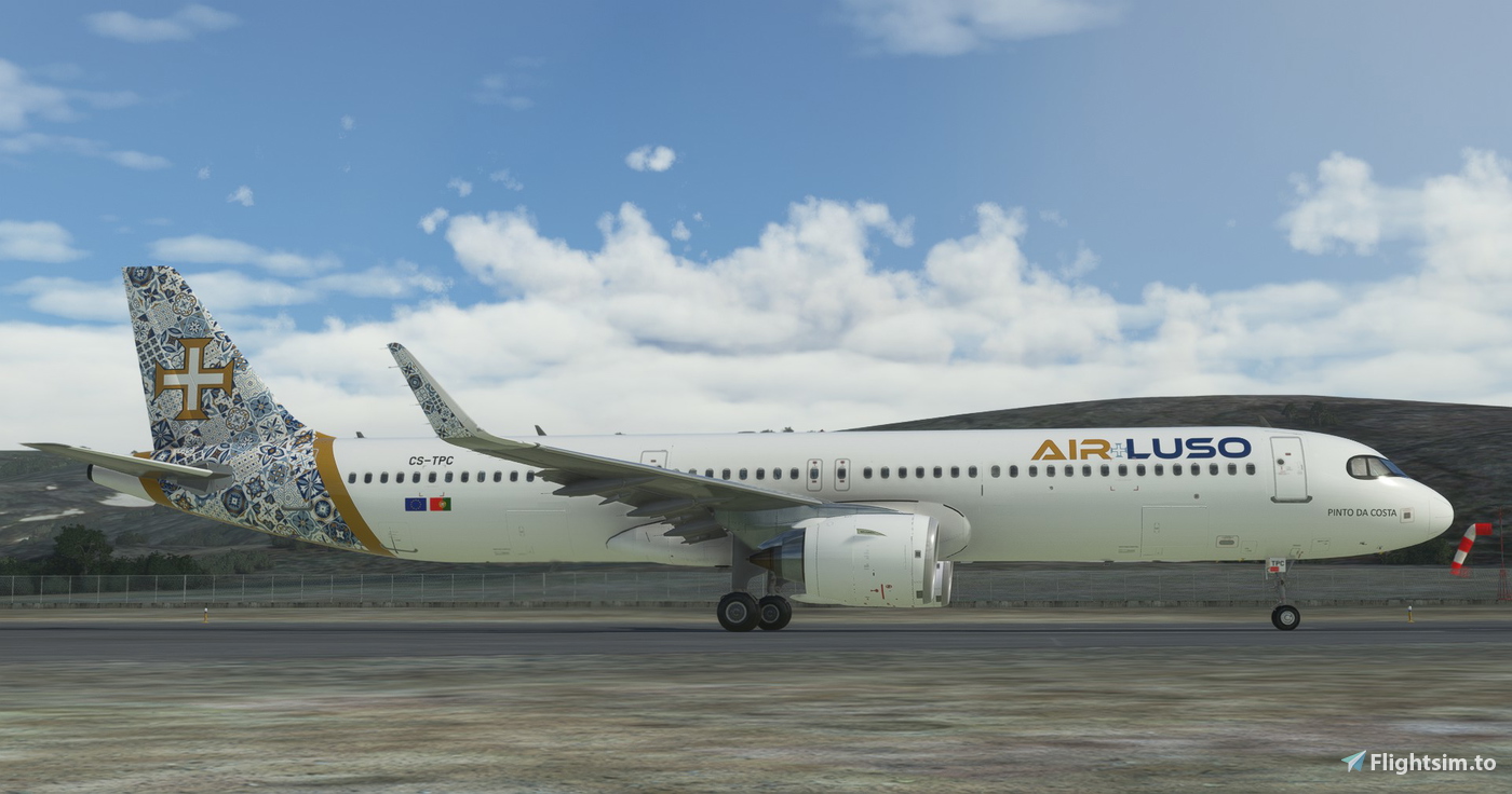 Air Luso "Pinto Da Costa" LatinVFR A321 Neo leap for Microsoft Flight ...