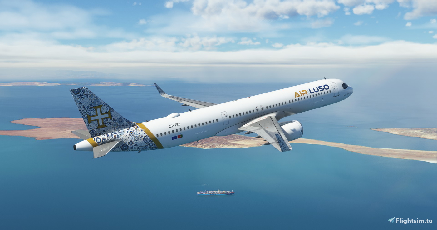 Air Luso "Siza Vieira" LatinVFR A321 Neo leap for Microsoft Flight ...