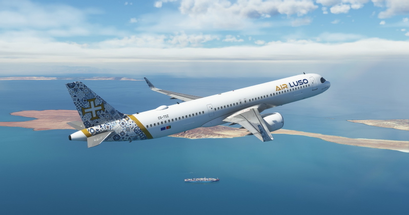 Air Luso "Siza Vieira" LatinVFR A321 Neo leap for Microsoft Flight ...