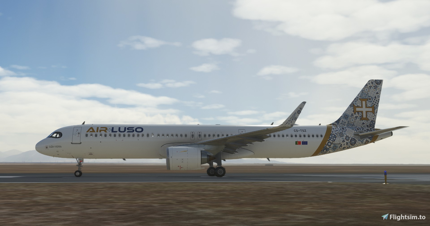 Air Luso "Siza Vieira" LatinVFR A321 Neo leap for Microsoft Flight ...