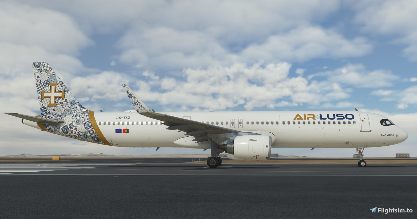 Air Luso "Siza Vieira" LatinVFR A321 Neo leap for Microsoft Flight ...