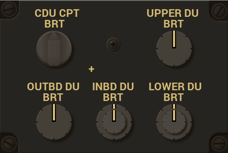 Air Manager instrument for PMDG 737-700 – Display brightness control ...