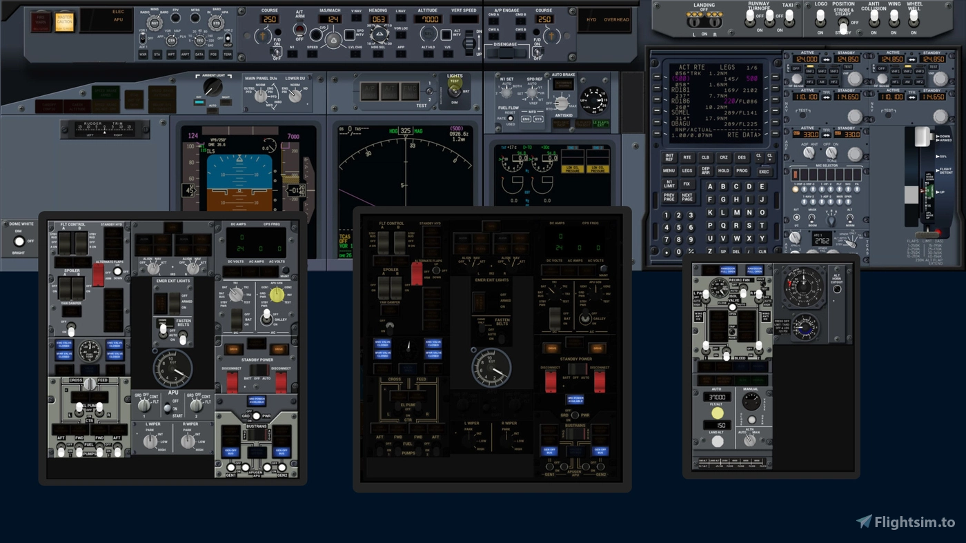 Air Manager instrument set for PMDG 737-700 – Base package for ...