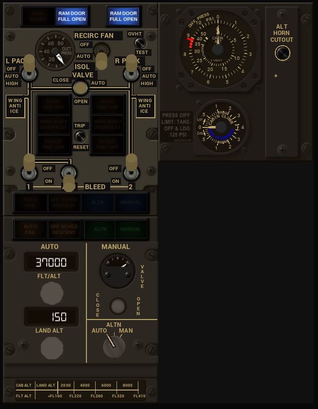 Air Manager instrument set for PMDG 737-700 – Base package for ...