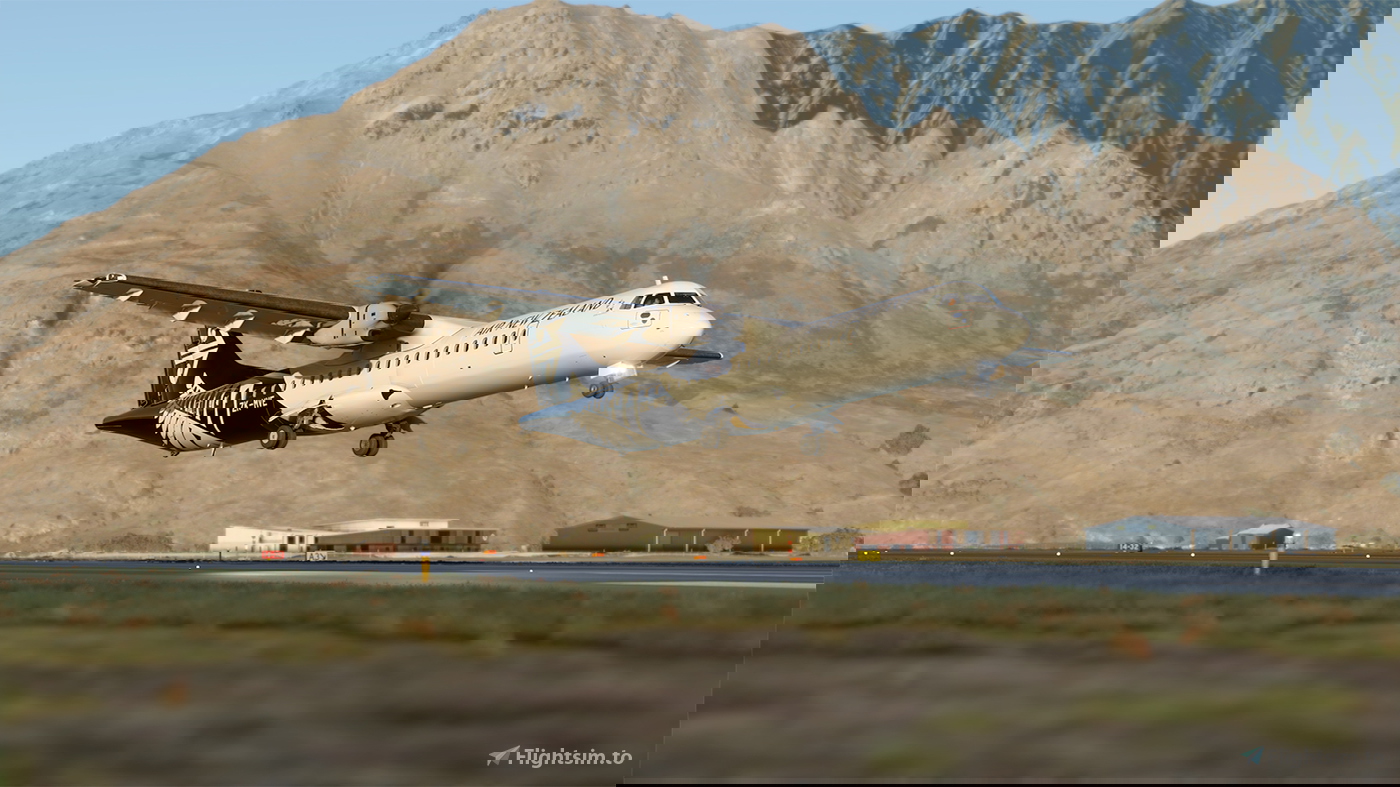 Air New Zealand Asobo ATR 72-600 Wave and Fern Livery with Cabin Pack ...