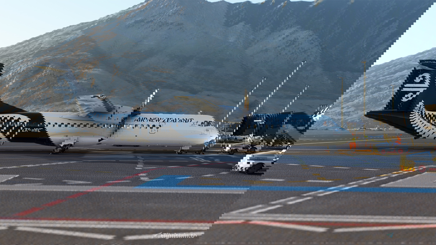 Air New Zealand Asobo ATR 72-600 Wave and Fern Livery with Cabin Pack ...