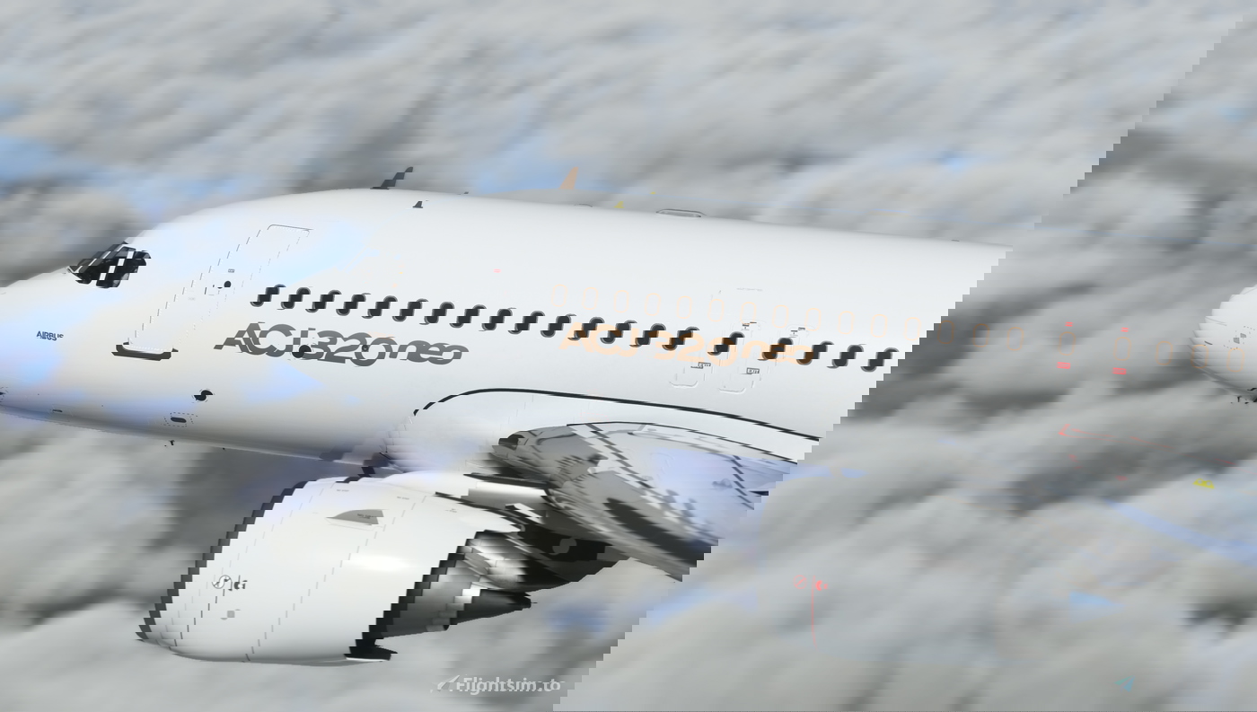 Airbus ACJ320 (D-AVVL) Flybywire A32NX - 8K for Microsoft Flight ...