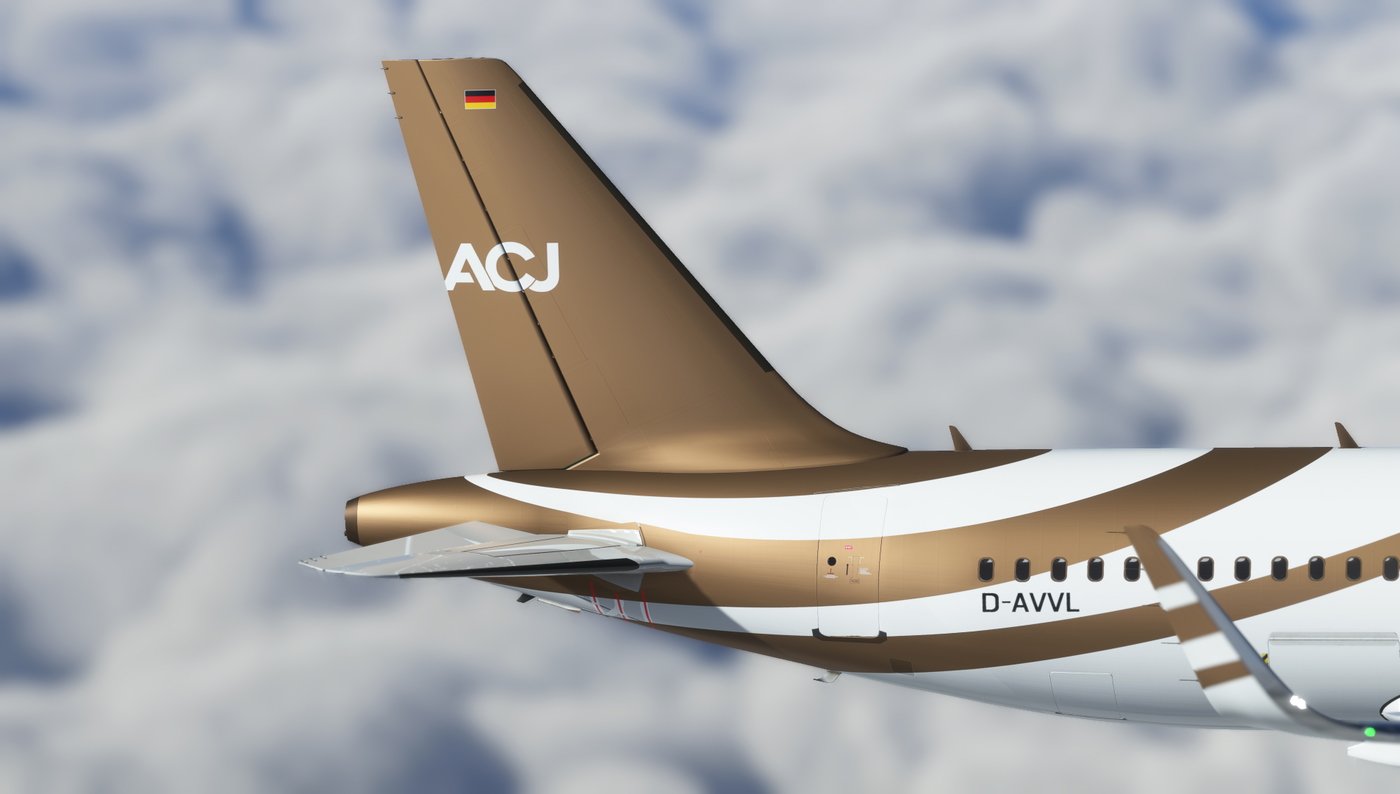Airbus ACJ320 (D-AVVL) Flybywire A32NX - 8K per Microsoft Flight ...