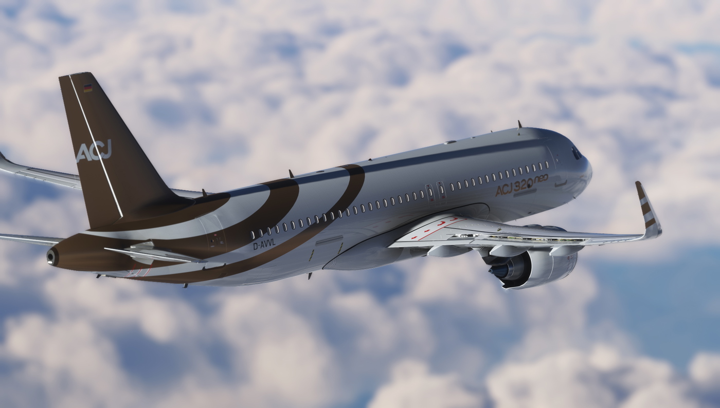 Airbus ACJ320 (D-AVVL) Flybywire A32NX - 8K per Microsoft Flight ...