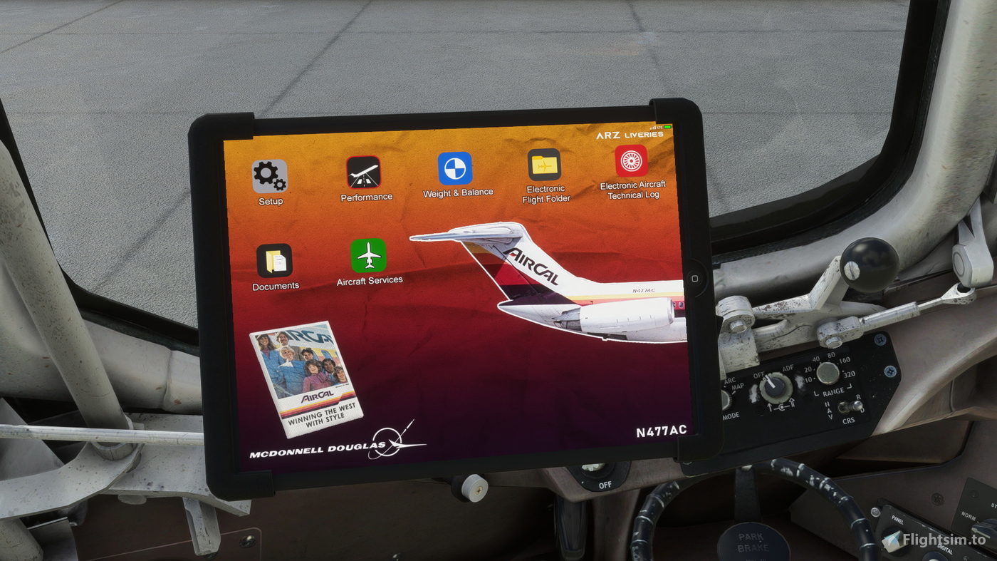 AirCal N477AC MD82 - MaddogX | Custom Cockpit for Microsoft Flight ...