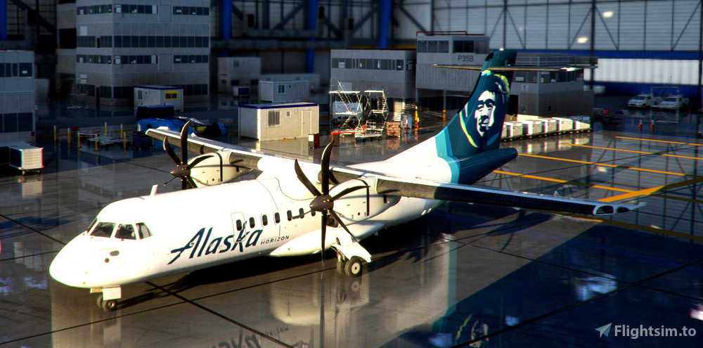 Alaska Horizon ATR 42 [Asobo] for Microsoft Flight Simulator | MSFS