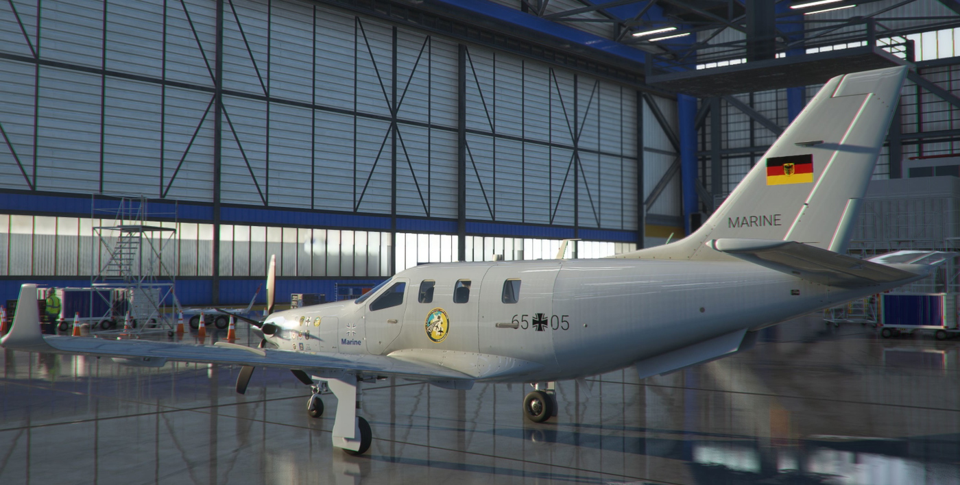Alex68_Livery_TBM_Bundesmarine for Microsoft Flight Simulator | MSFS