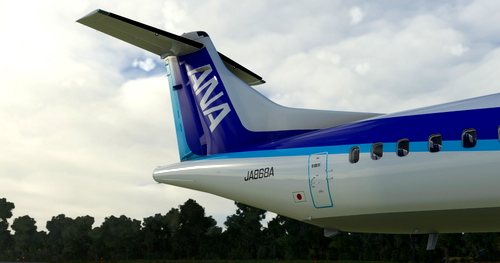 All Nippon Airways / ANA "2010 livery" by ANA Wings Hans Hartmann ATR ...