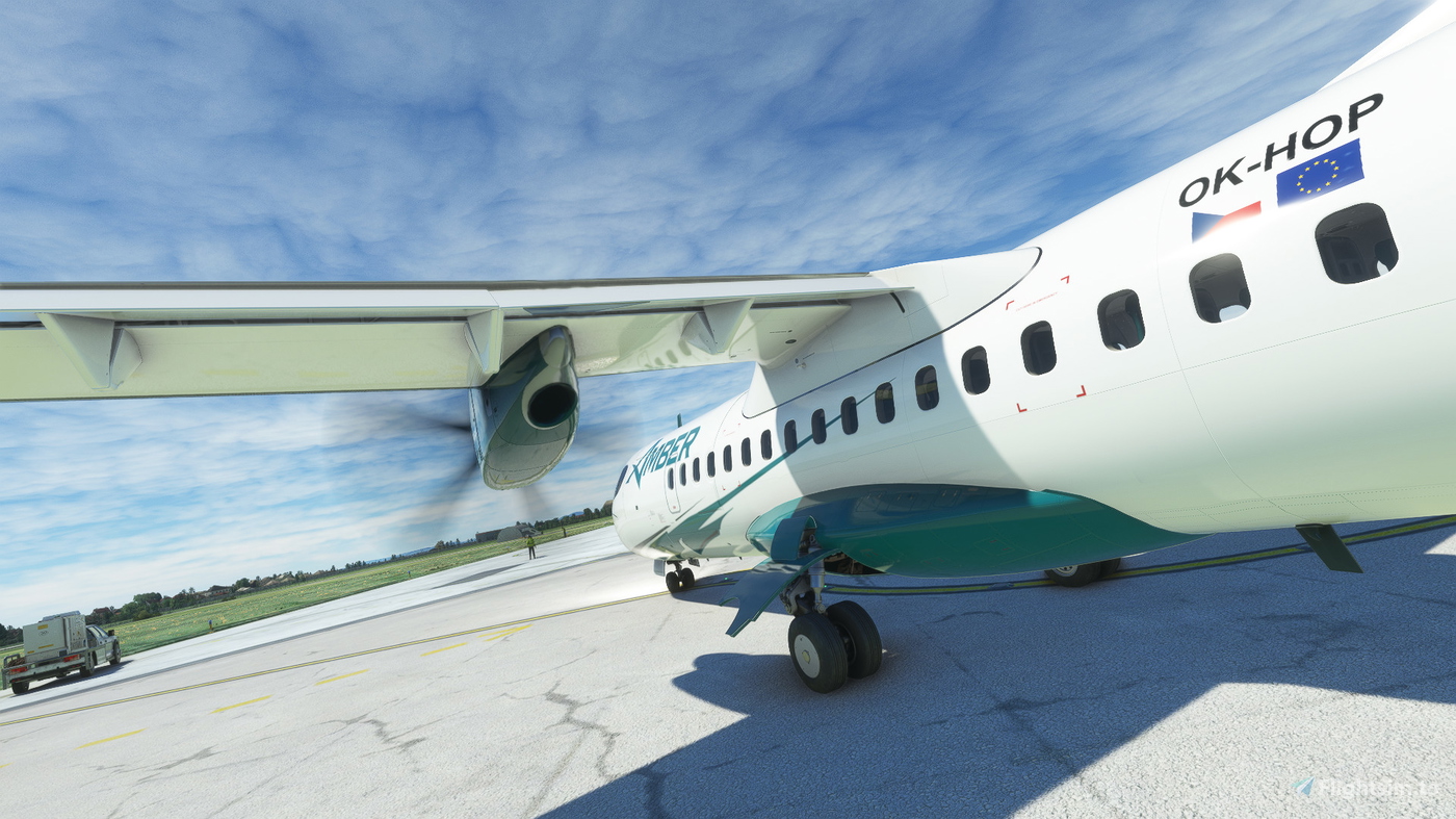Amber Virtual // OK-HOP // ATR42-600 // 8K for Microsoft Flight Simulator | MSFS