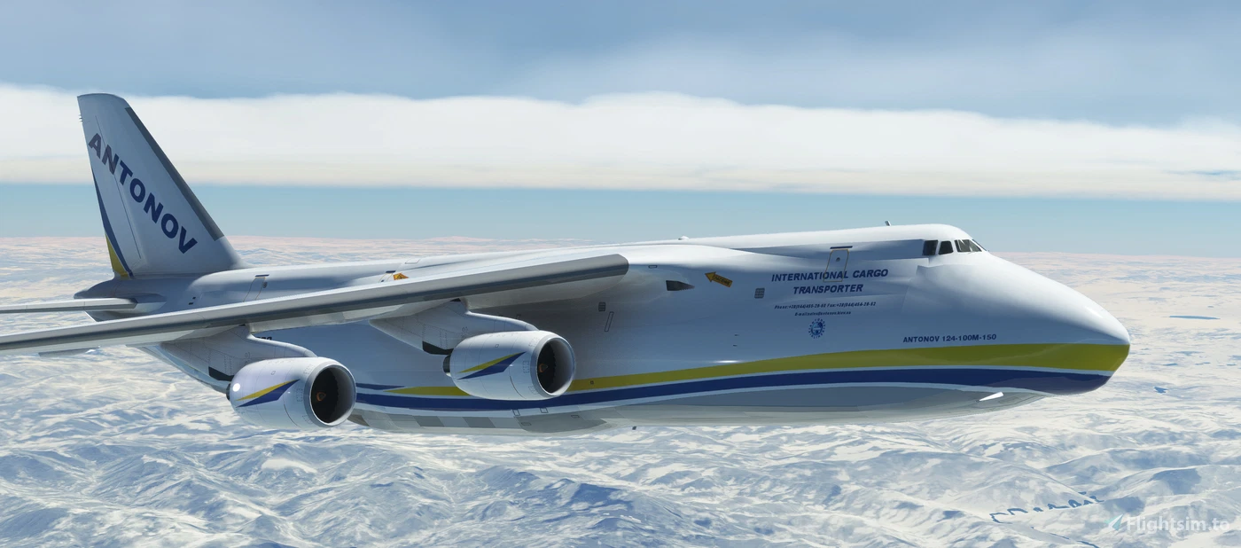 Antonov AN-124 for Microsoft Flight Simulator | MSFS