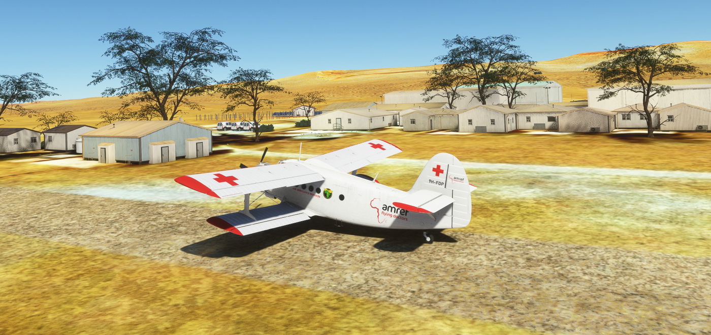 Antonov AN-2 AMREF Flying Doctors Africa for Microsoft Flight Simulator ...