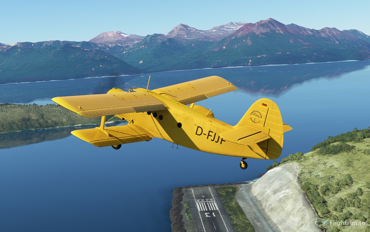 Antonov AN-2 Germany D-FJJF for Microsoft Flight Simulator | MSFS