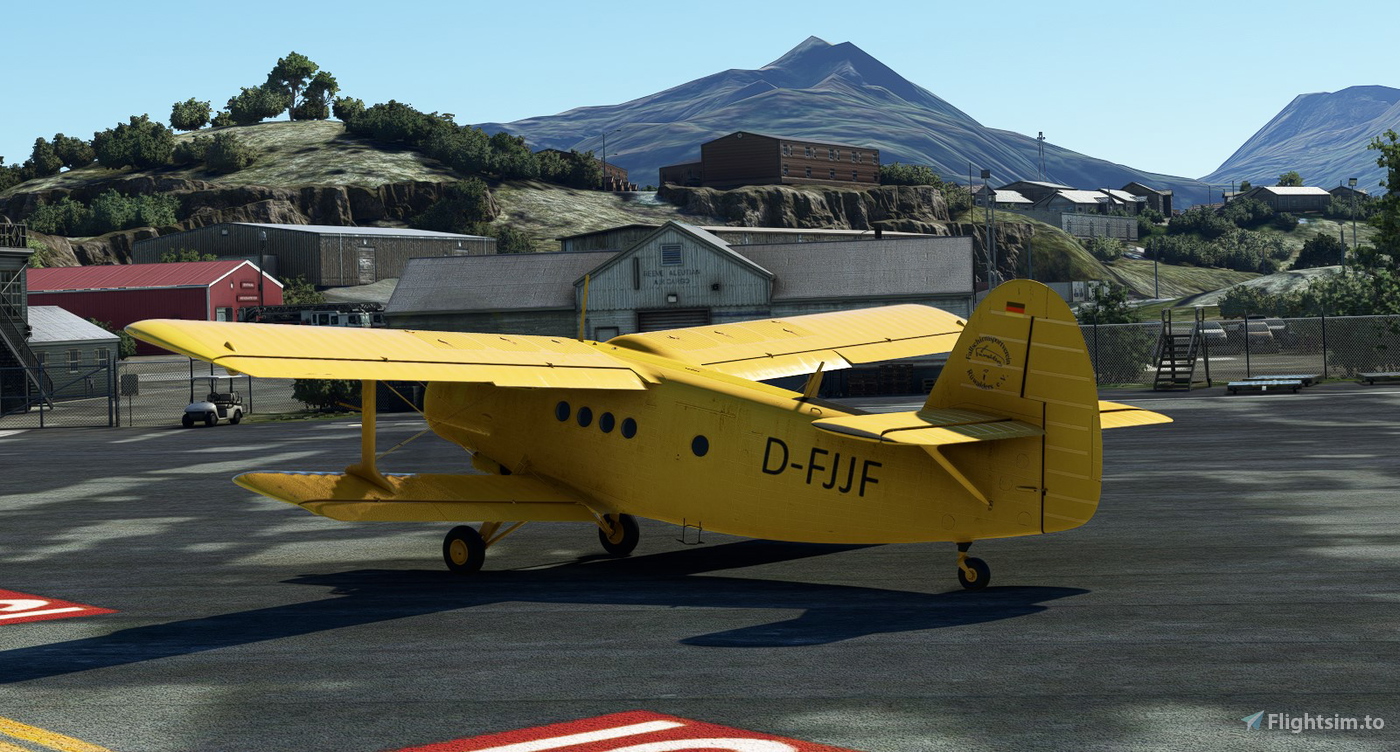 Antonov AN-2 Germany D-FJJF for Microsoft Flight Simulator | MSFS