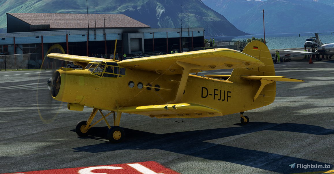 Antonov AN-2 Germany D-FJJF for Microsoft Flight Simulator | MSFS