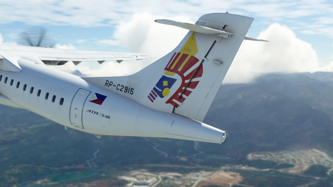 Asian Spirit Asobo ATR 72-600 RP-C2915 (Weathered) 8K for Microsoft ...