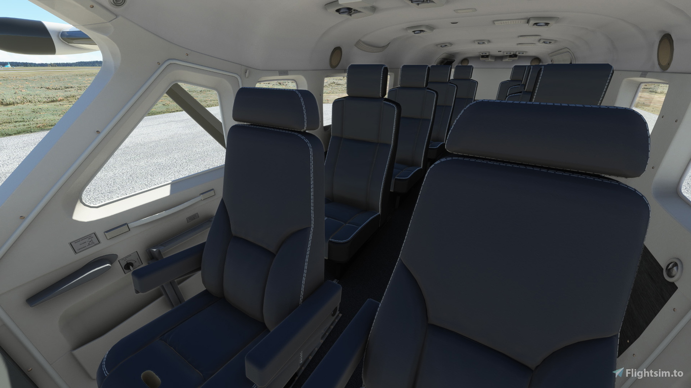 Asobo / BKSQ Cessna C208 Grand Caravan EX - Grey Seats for Microsoft ...