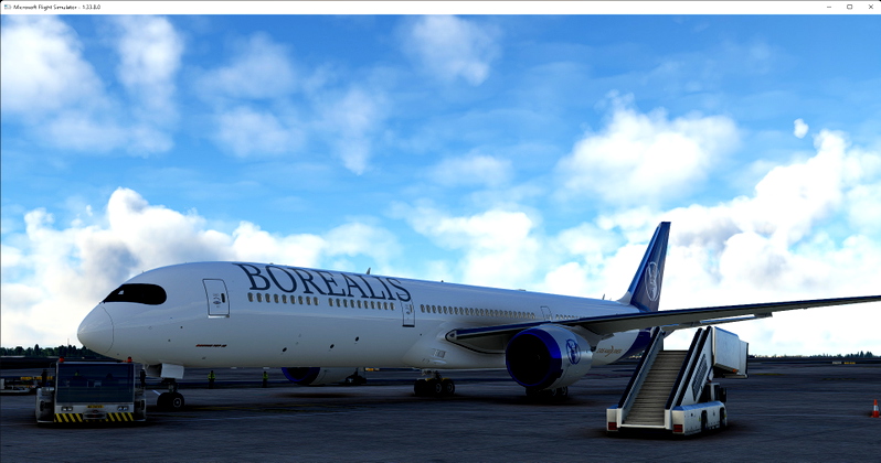 Asobo 787-10 Borealis Livery for Microsoft Flight Simulator | MSFS