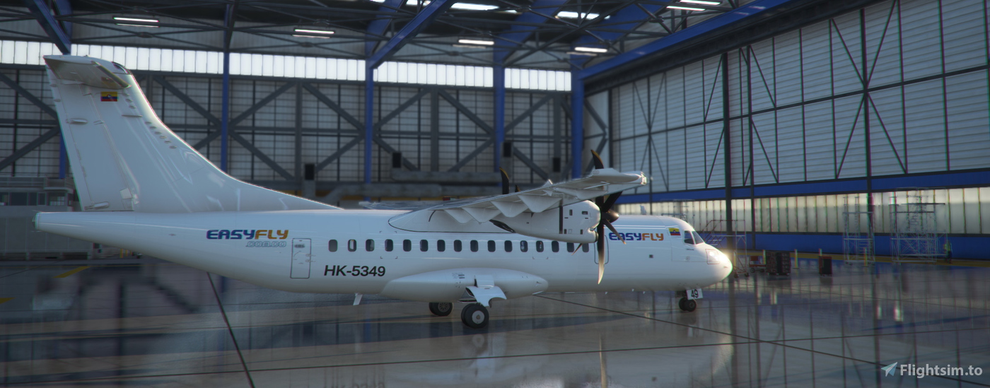 Asobo AT46 EasyFly HK-5349 for Microsoft Flight Simulator | MSFS