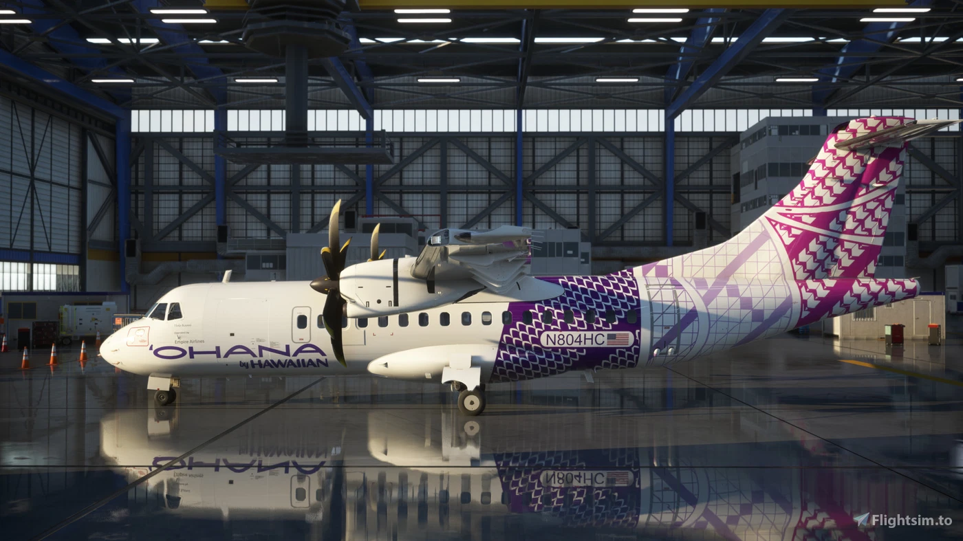 [ASOBO ATR 42-600] Ohana by Hawaiian ATR 45 | N804HC for Microsoft ...