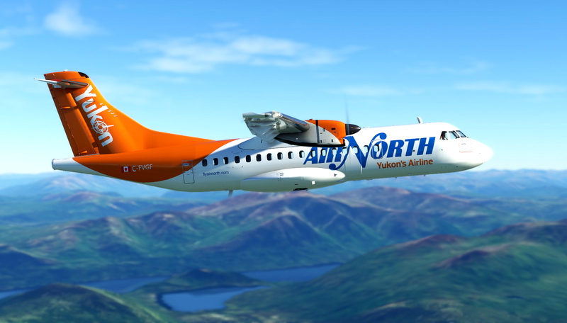 Asobo ATR 42 Air North (C-FVGF) para Microsoft Flight Simulator | MSFS
