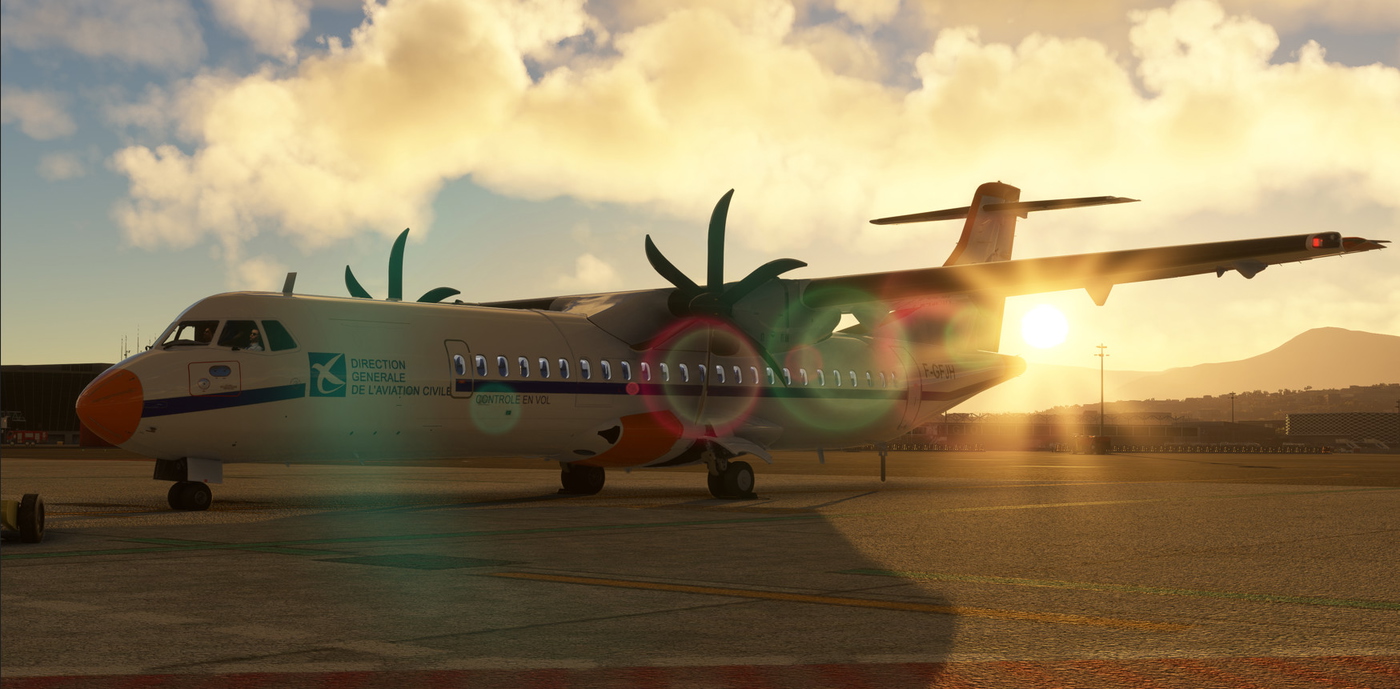 Asobo ATR 72-600 Calibra (DGAC) livery for Microsoft Flight Simulator ...