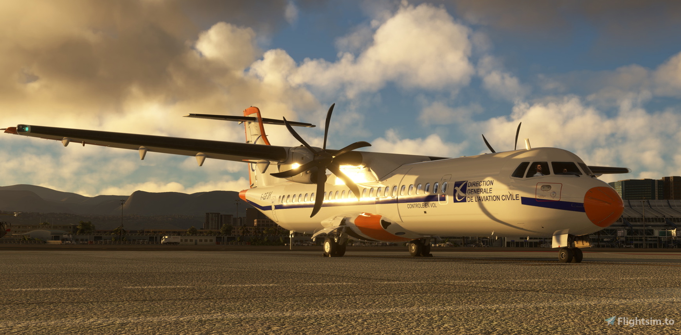 Asobo ATR 72-600 Calibra (DGAC) livery pour Microsoft Flight Simulator ...