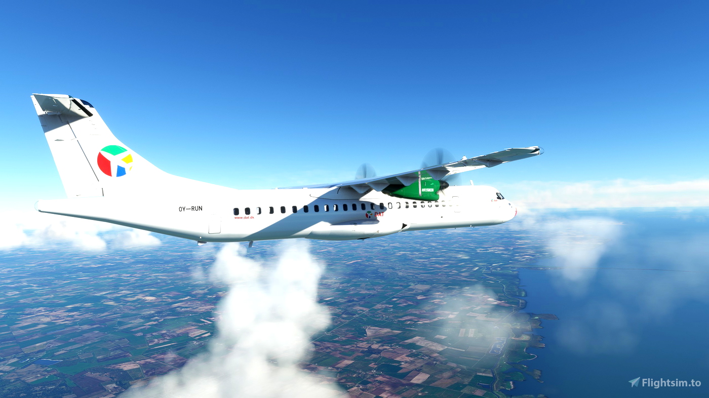 ATR 72 Danish Air Transport "OY-RUN" for Microsoft Flight Simulator | MSFS