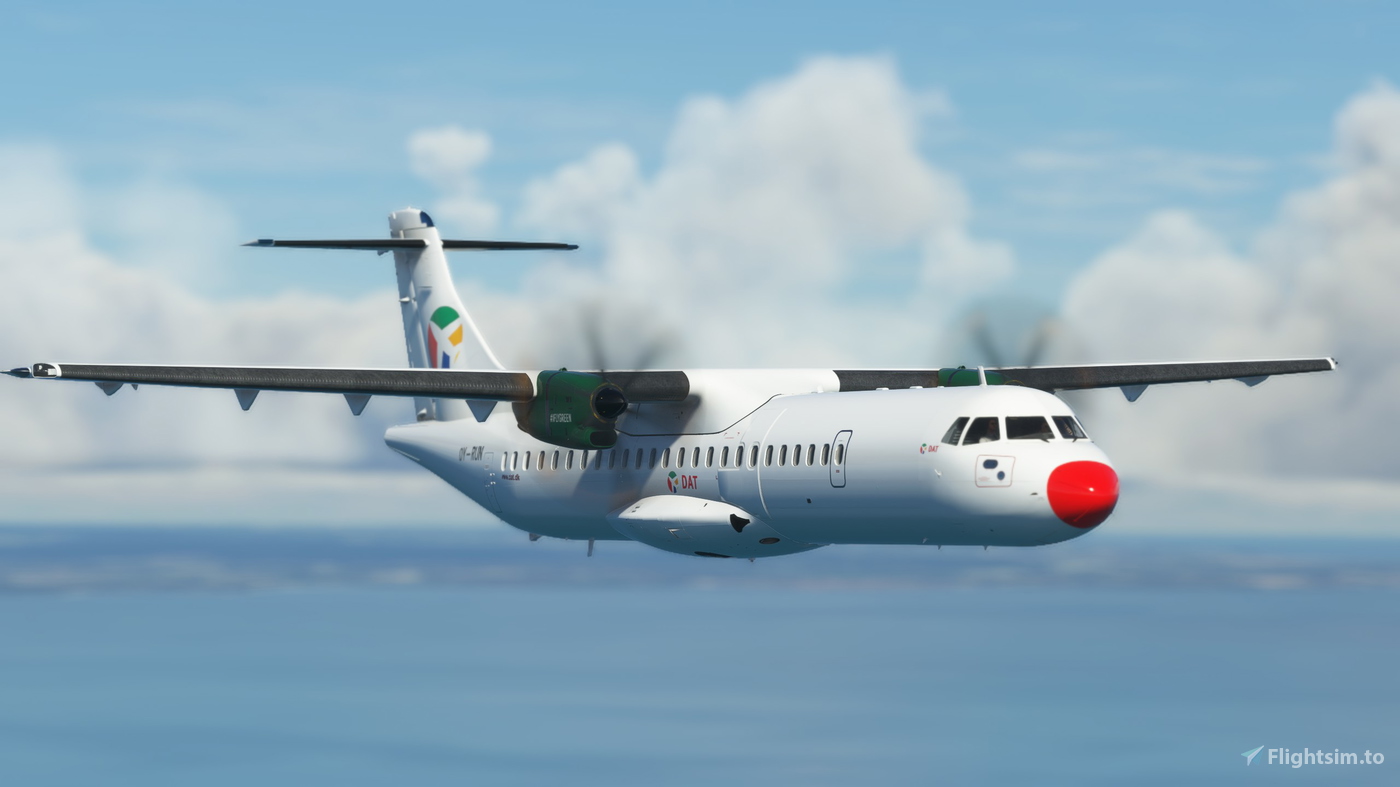ATR 72 Danish Air Transport "OY-RUN" for Microsoft Flight Simulator | MSFS