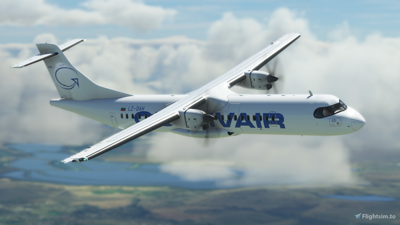 Asobo ATR 72-600 Gullivair | Cabin Textures | 4K for Microsoft Flight ...