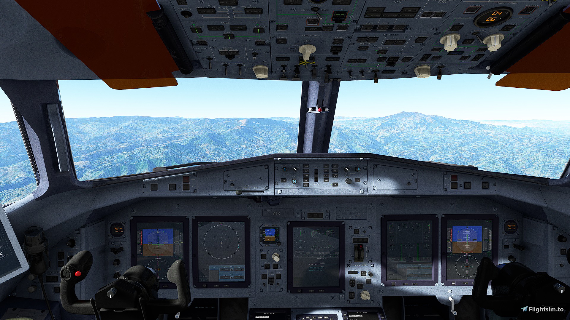 [Asobo] ATR Airbus type color cockpit textures - MSFS Add-on - Flightsim.to