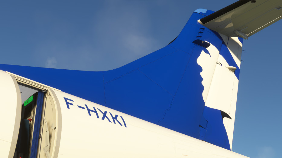 Asobo ATR72-600 | Air Corsica | F-HXKI | AMBIZONE 2025 STICKER - MSFS ...
