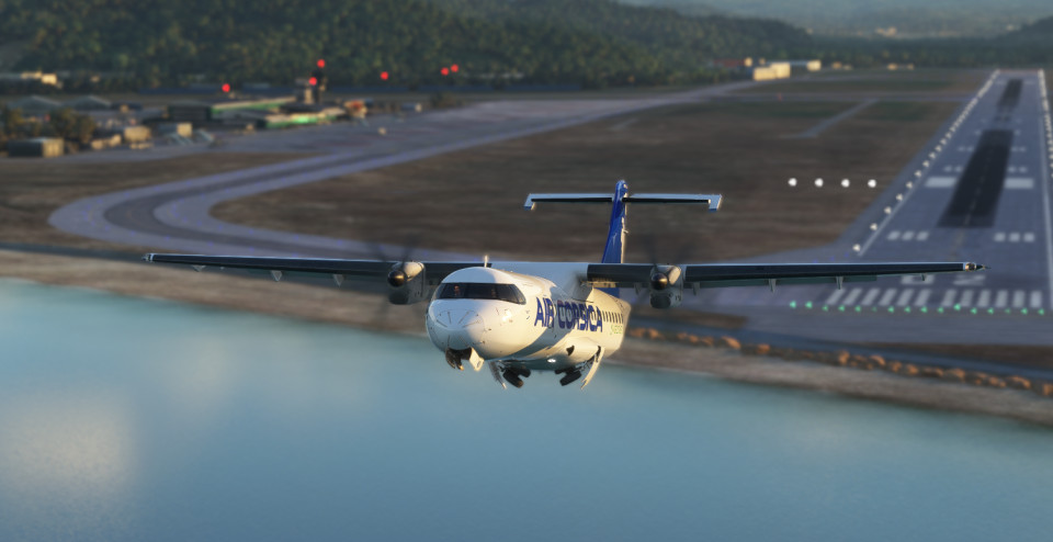 Asobo ATR72-600 | Air Corsica | F-HXKI | AMBIZONE 2025 STICKER för ...