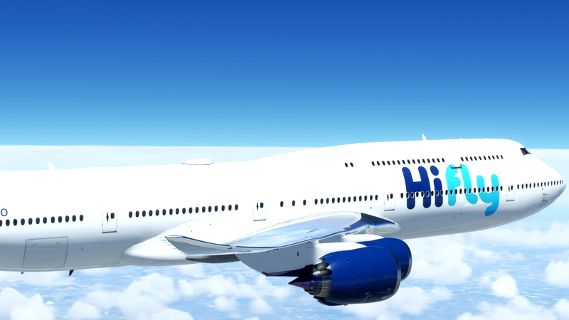 Asobo Boeing 747-8 HiFly 8K for Microsoft Flight Simulator | MSFS