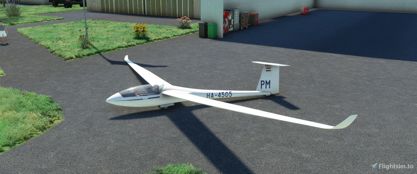 Asobo LS8-18 | HA-4505 | 4K for Microsoft Flight Simulator | MSFS