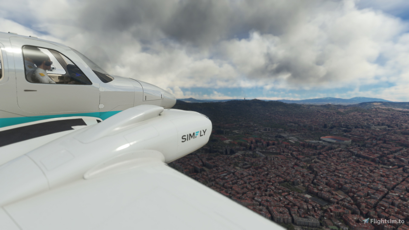 [ASOBO] SimFly BARON G-36 livery for Microsoft Flight Simulator | MSFS