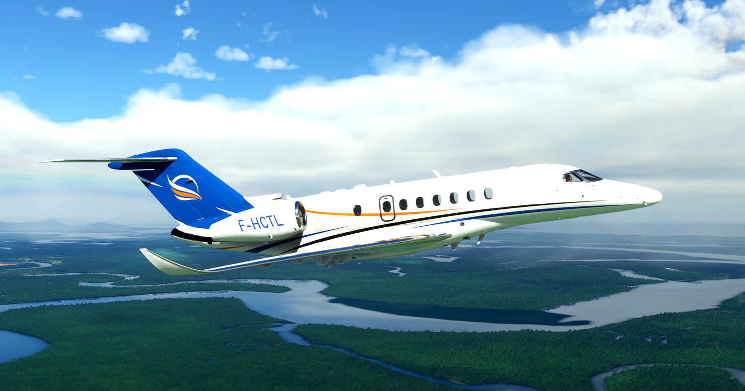 Citation Longitude Liveries para Microsoft Flight Simulator | MSFS ...