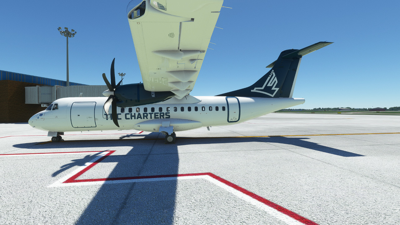 ATR 42-600 - TPC Charters 2K Livery for Microsoft Flight Simulator | MSFS