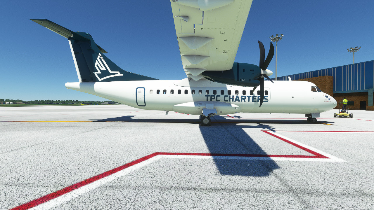 ATR 42-600 - TPC Charters 2K Livery for Microsoft Flight Simulator | MSFS